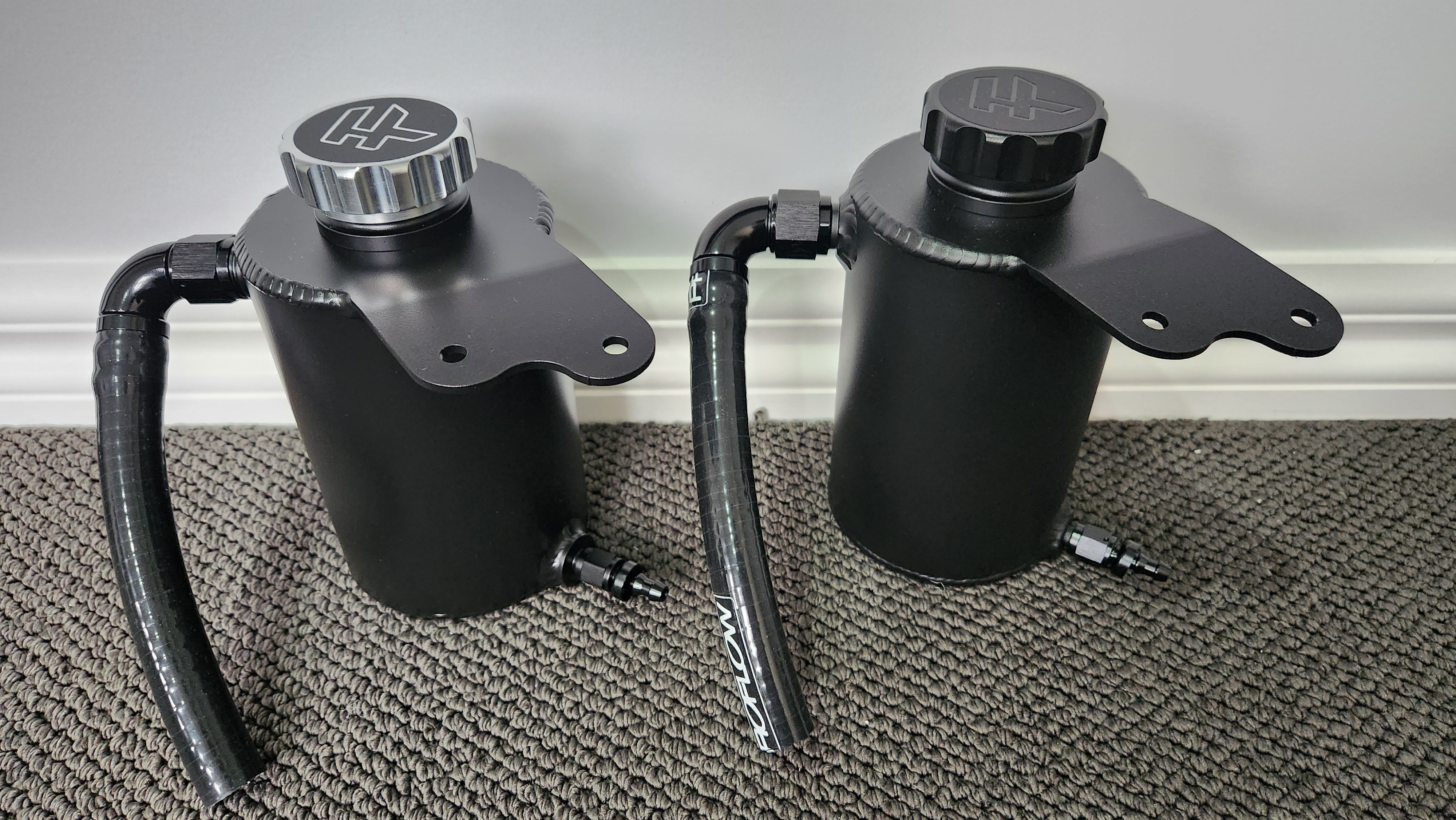 Evo 7-9 Radiator Overflow Reservoir – HookerFab Fabrication