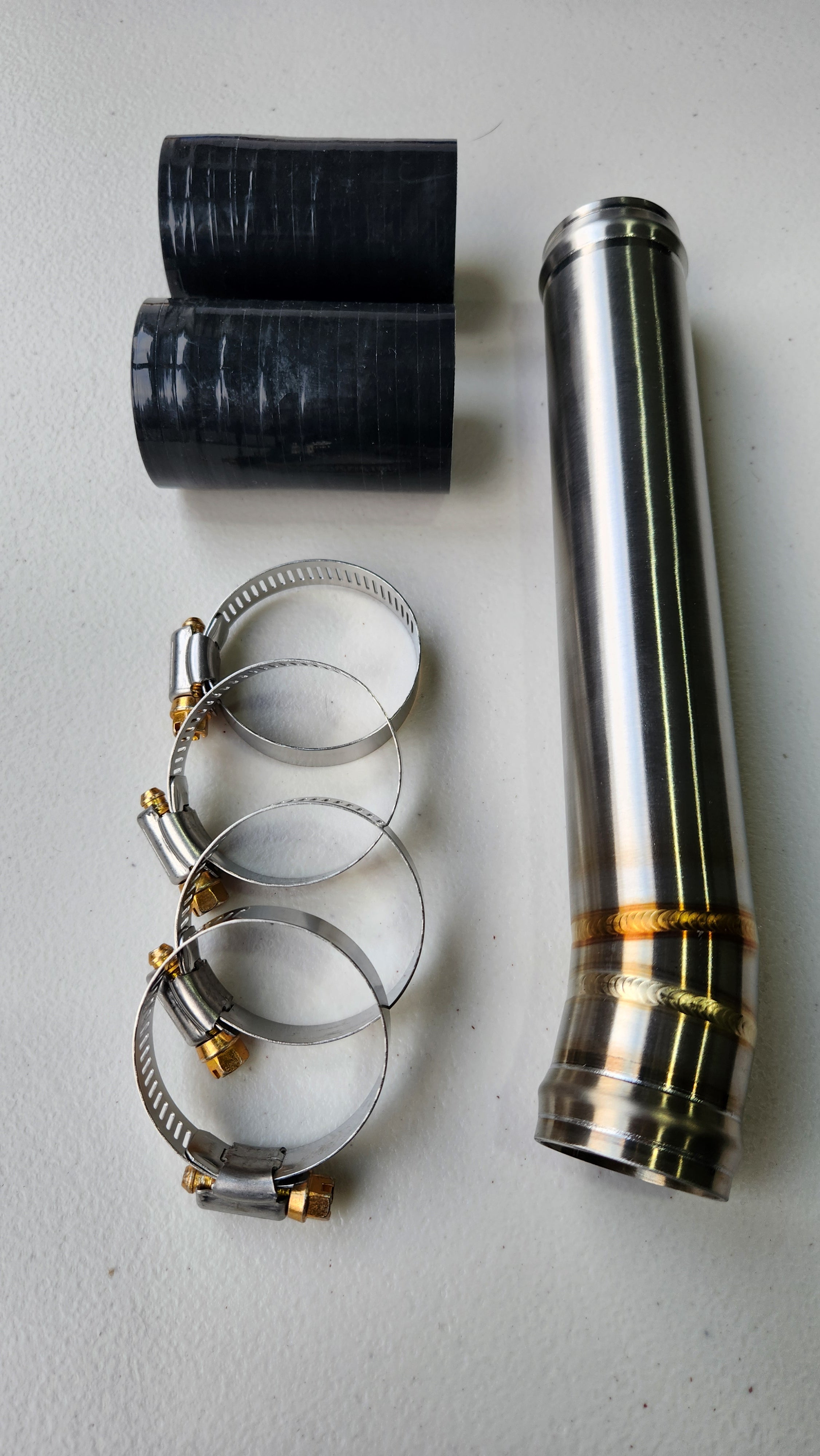 Evo 4-6 Top Radiator Hard Pipe – HookerFab Fabrication